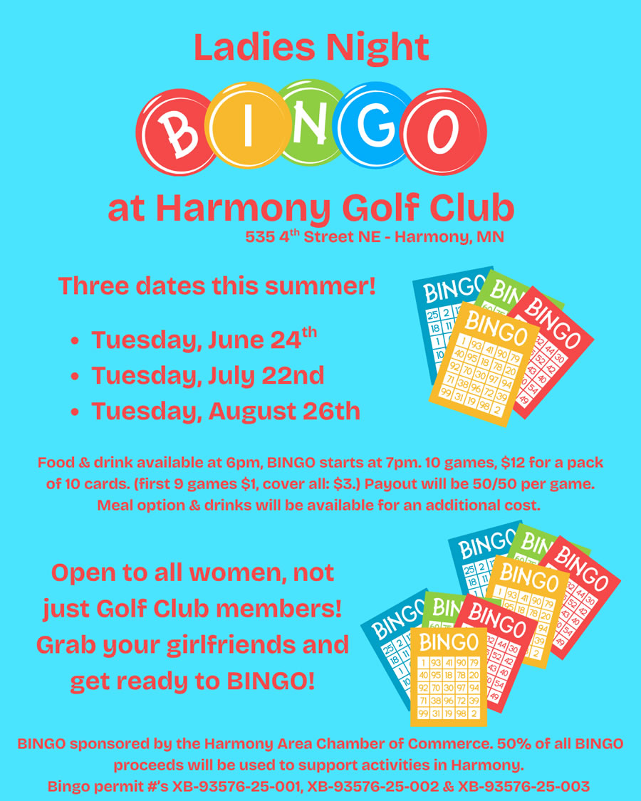 Ladies Night Bingo 7pm